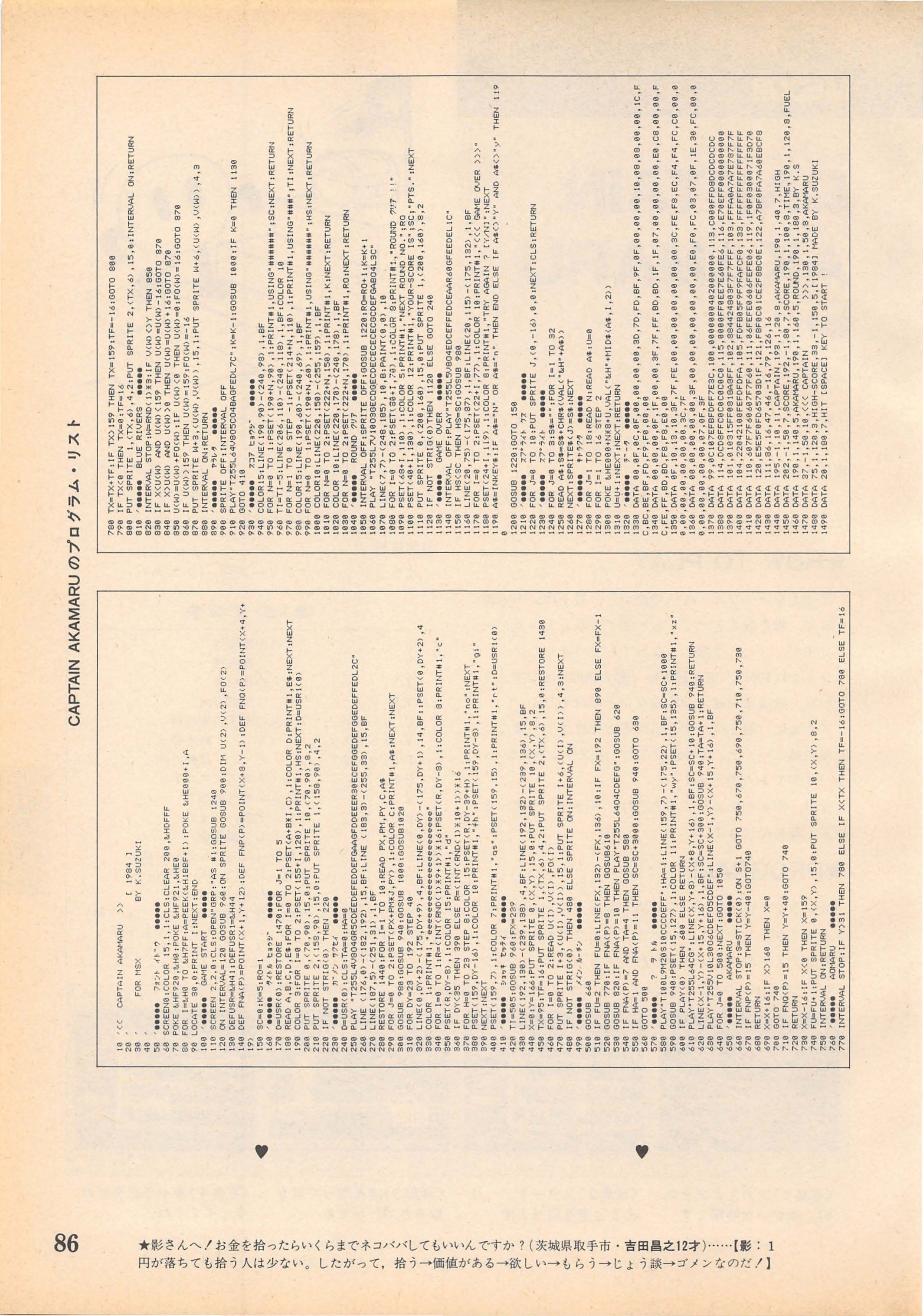 CAPTAIN AKAMARU (Kazuteru Suzuki) – Gaming Alexandria